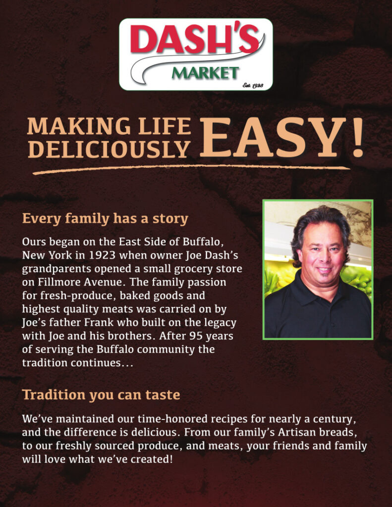 Catering Menu | Dash's Market